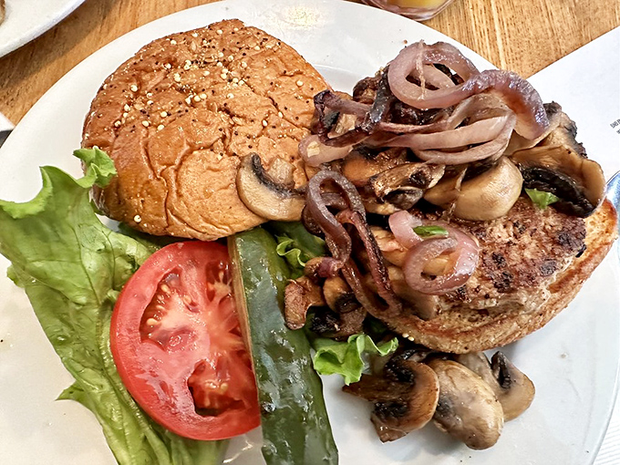 A burger that reminds you why this American classic never needed reinvention &ndash; just quality ingredients and respect for tradition.