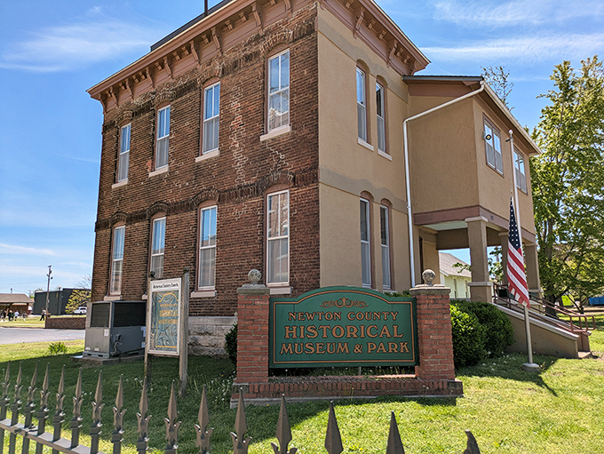The Newton County Historical Museum preserves local stories in a building that looks like it could tell a few tales of its own.