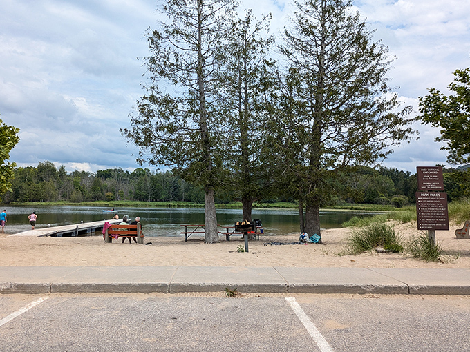 South Bar Lake's shoreline offers front-row seats to nature's daily performance. The kind of place where "just five more minutes" turns into two more hours.