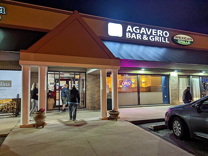 Agavero Bar & Grill welcomes hungry patrons with the universal language of Mexican cuisine, promising margaritas that make Monday feel like Friday.