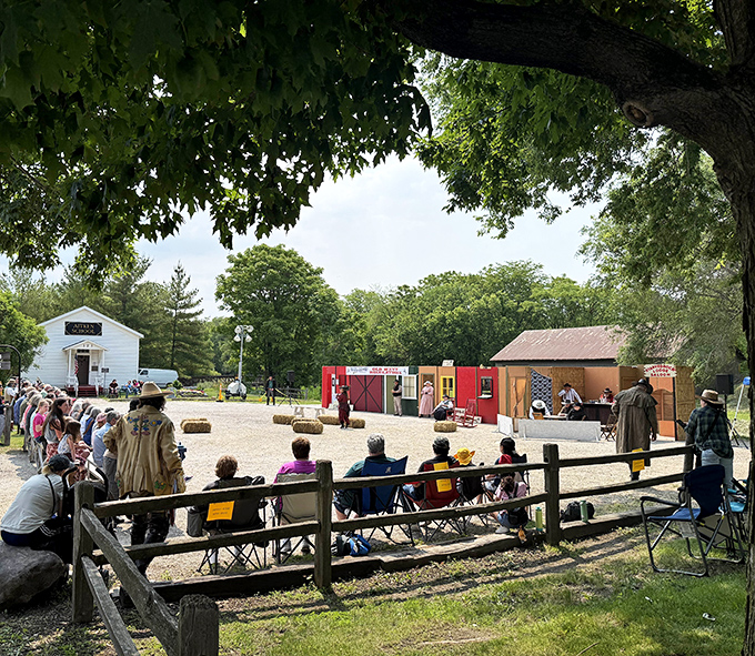 Historical reenactments bring the past to life, proving that in Utica, history isn't just remembered&mdash;it's performed with enthusiasm and period-appropriate hats.