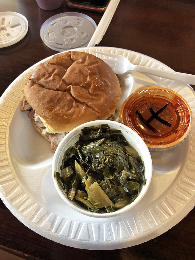 Another angle of pulled pork perfection, because some things deserve to be admired from every perspective possible.