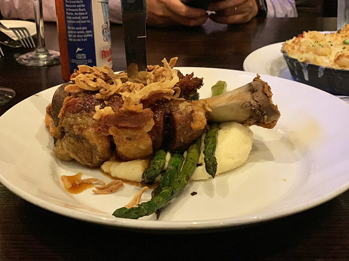 Pork chops that could make a vegetarian question their life choices, at least momentarily.