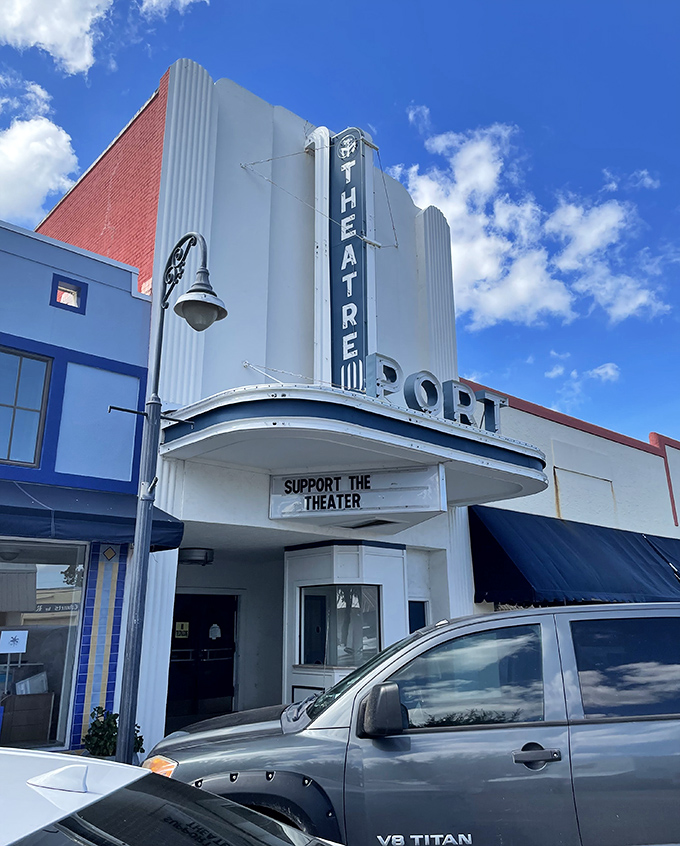 The Port Theater keeps culture alive in a town that values community entertainment over corporate chains.