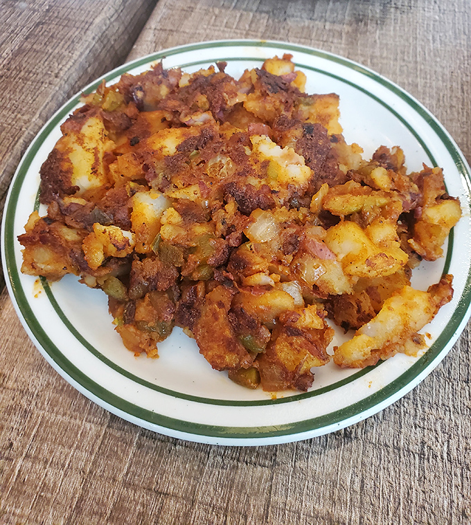 These Potatoes O'Brien aren't just crispy&mdash;they're the supporting actor that steals the show. Seasoned to perfection and ready for their close-up.