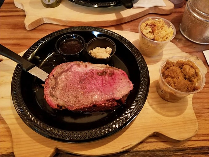 Prime rib with that perfect pink smoke ring is BBQ artistry at its finest&mdash;the kind that makes you close your eyes with each bite.