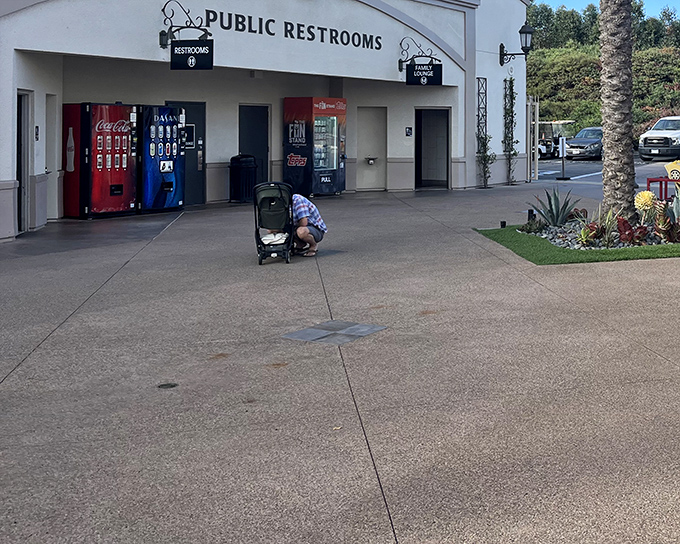 Every seasoned outlet shopper knows the importance of strategically located restrooms. They're the unsung heroes of daylong shopping marathons.