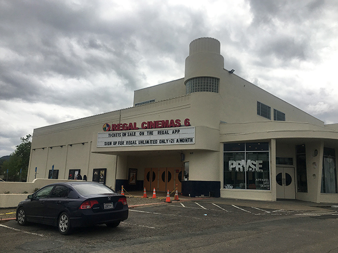 Ukiah's Regal Cinemas brings Art Deco flair to movie nights, proving that even in small towns, the silver screen deserves a stylish home.