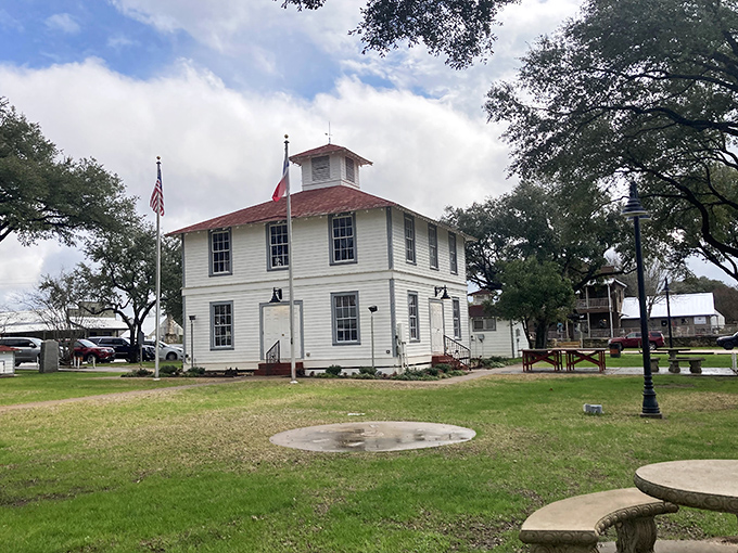 Round Top's historic courthouse square preserves the architectural heart of this tiny but mighty Texas community.