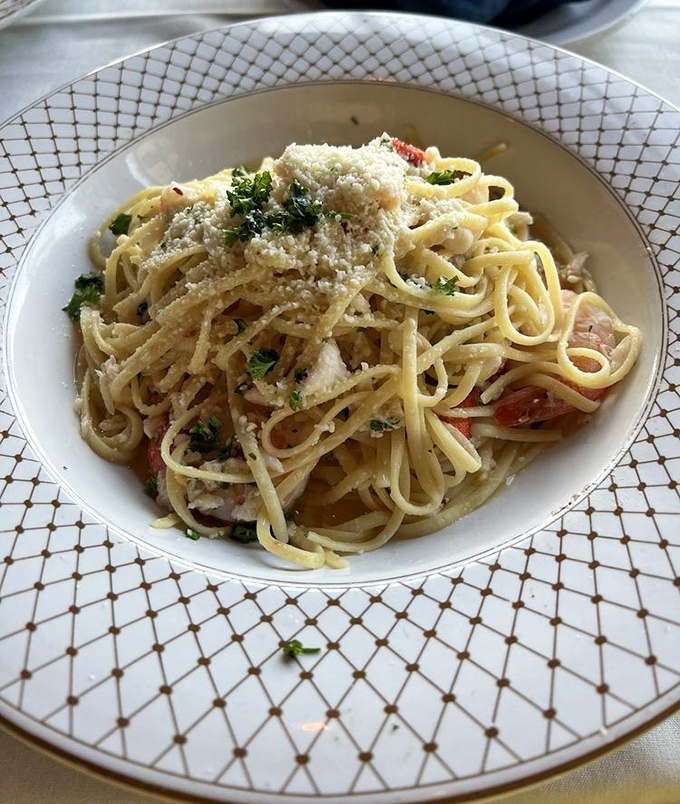 Pasta that would make an Italian grandmother nod in approval. Simple, elegant, and absolutely impossible to stop eating.