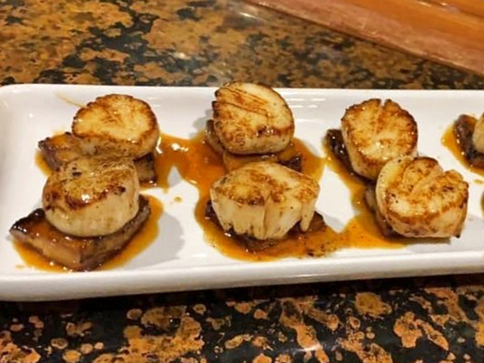 These seared scallops with caramelized edges look like they're auditioning for a food magazine cover&mdash;and absolutely nailing the callback.