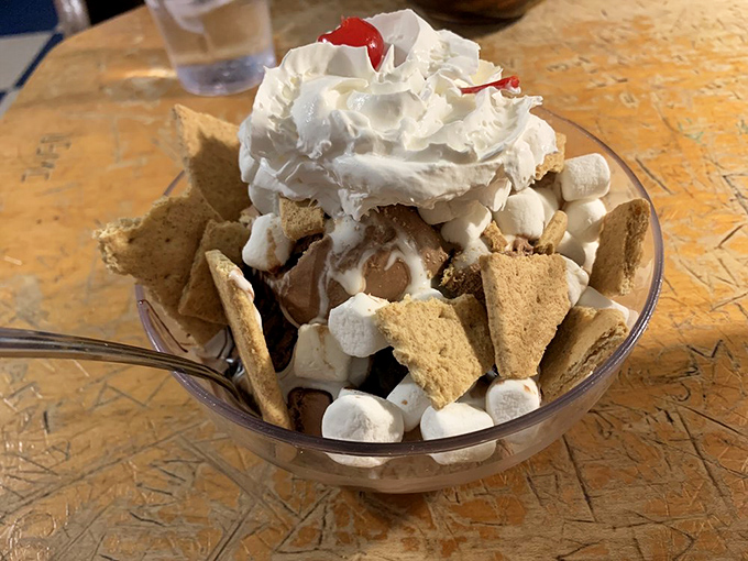 S'mores in sundae form&mdash;all the campfire magic without the mosquito bites or having to listen to someone play "Wonderwall" on guitar.