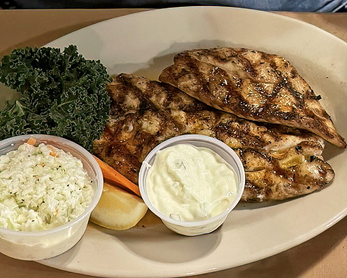 Perfectly grilled fish that makes you wonder why anyone ever bothered inventing other cooking methods.