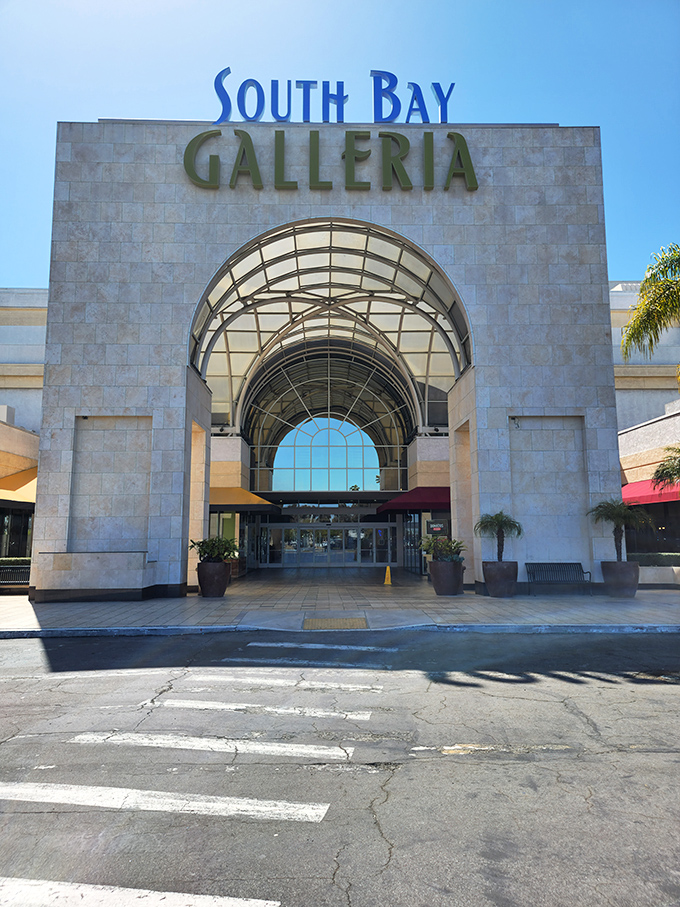 South Bay Galleria: where shopping meets SoCal sunshine, and "I'm just browsing" becomes a three-hour adventure.
