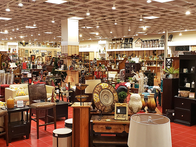 The store's expansive layout feels like wandering through a museum where touching&mdash;and taking home&mdash;the exhibits is encouraged.