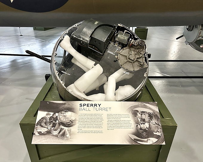 Engineering marvel or medieval torture device? The Sperry Ball Turret protected bombers while requiring its operator to essentially become a human pretzel.
