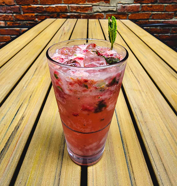 This Strawberry Basil Mojito isn't just a drink, it's summer in a glass&mdash;bright, fresh, and exactly what you need after a long Ohio winter.