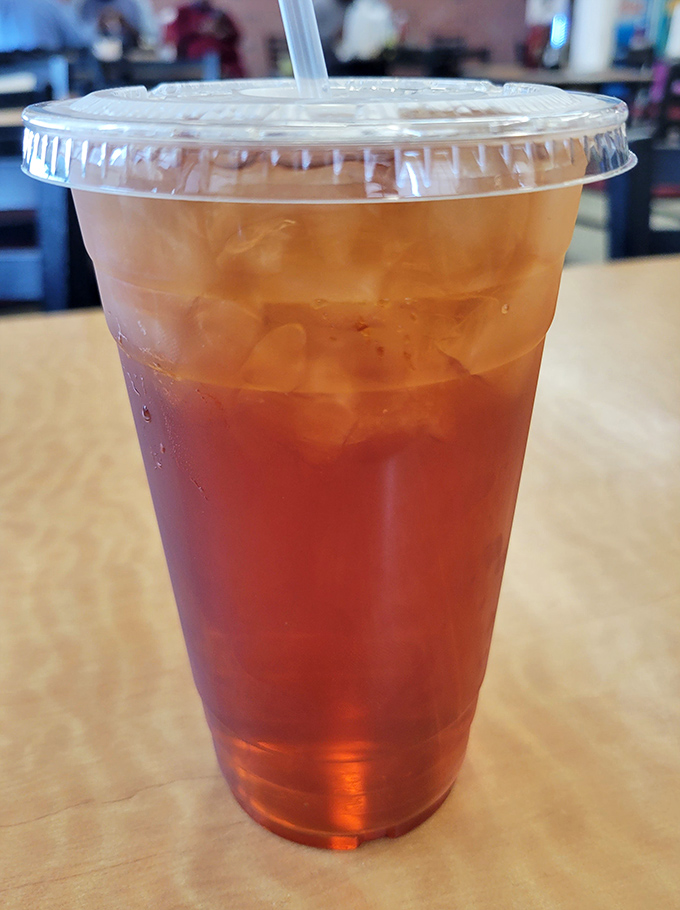 Sweet tea so perfectly brewed it could start a religion in the South. The unofficial house wine of Memphis, served ice-cold.