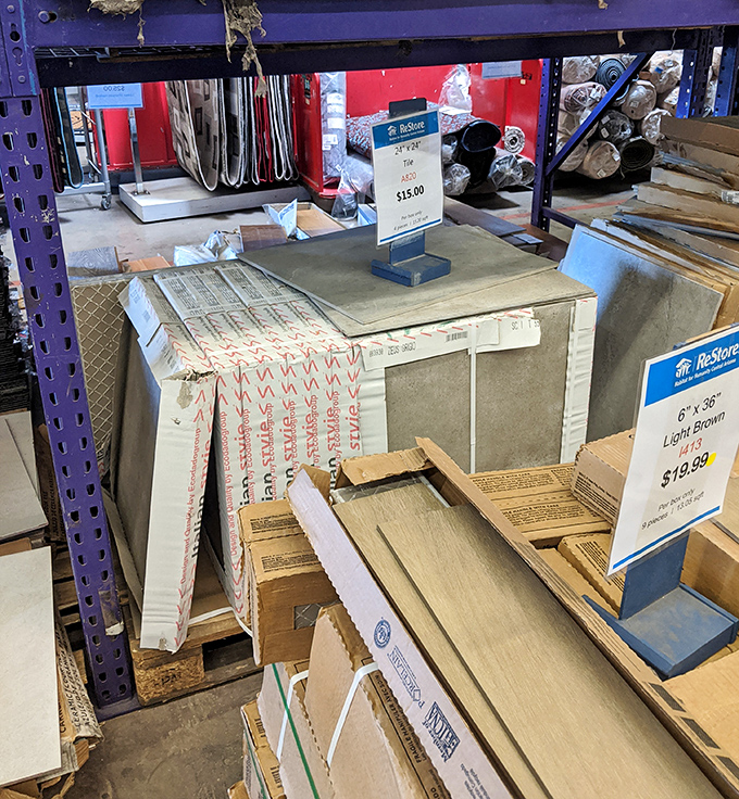 Tile paradise for the DIY bathroom renovator. That backsplash project you've been postponing just ran out of excuses.