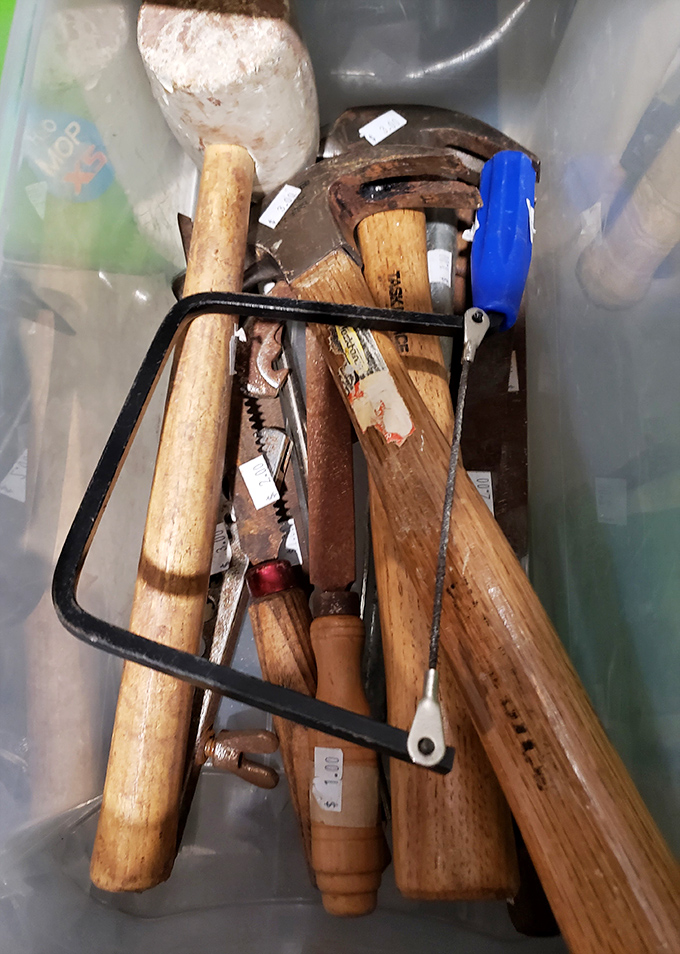 DIY dreams come true! These well-loved tools have stories to tell and projects to complete &ndash; all for less than the cost of one new hammer.