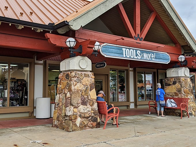 Tools & More delivers exactly what its name promises &ndash; a wonderland for DIY enthusiasts and those who love someone handy enough to use these treasures.