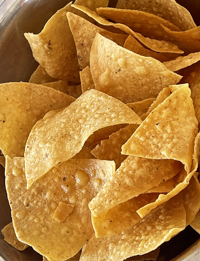 Crispy, light, and perfectly salted tortilla chips&mdash;the unsung heroes of Mexican dining that somehow never get the recognition they deserve.