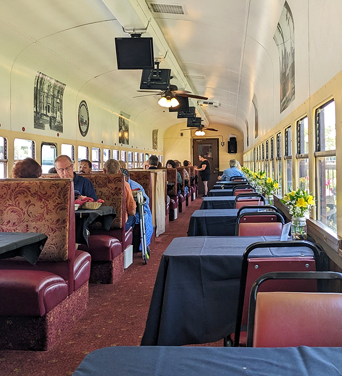 Dining cars: where strangers become tablemates and tablemates become friends, all while rolling through scenery no restaurant reservation could ever match.