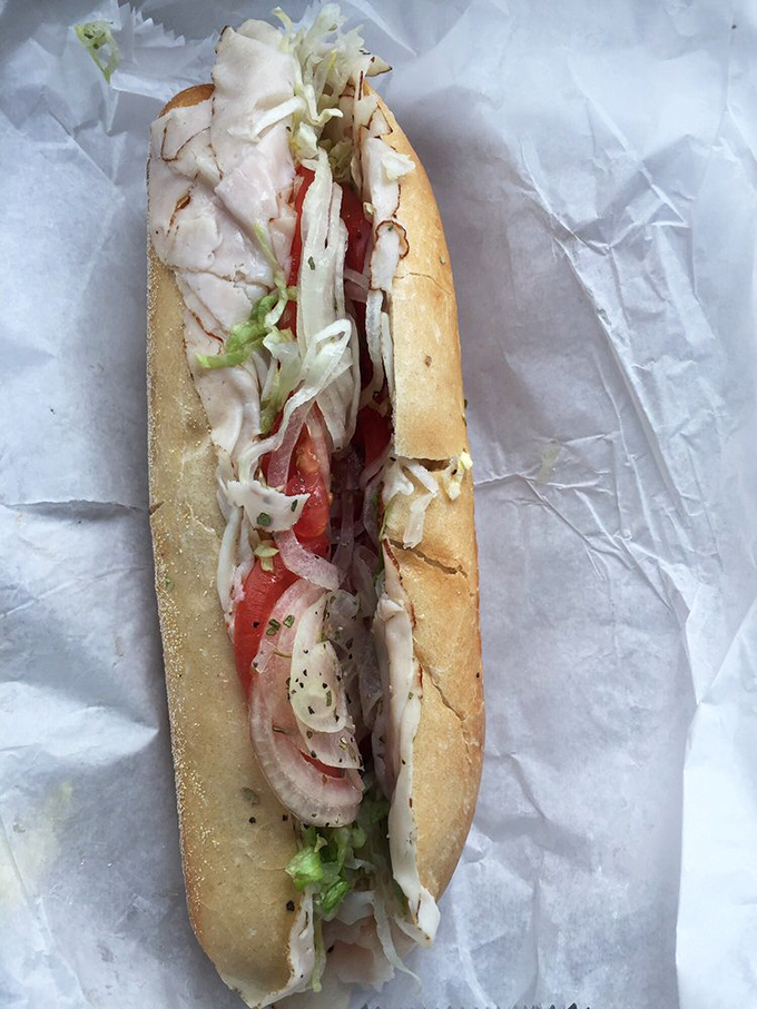 The turkey sandwich, simple yet sublime, proves that sometimes the classics endure because they're just that good.