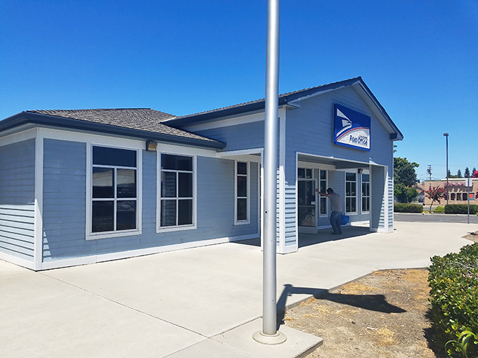 The post office &ndash; where mail still arrives, neighbors still chat, and nobody's trying to sell you an upgraded premium postal experience.