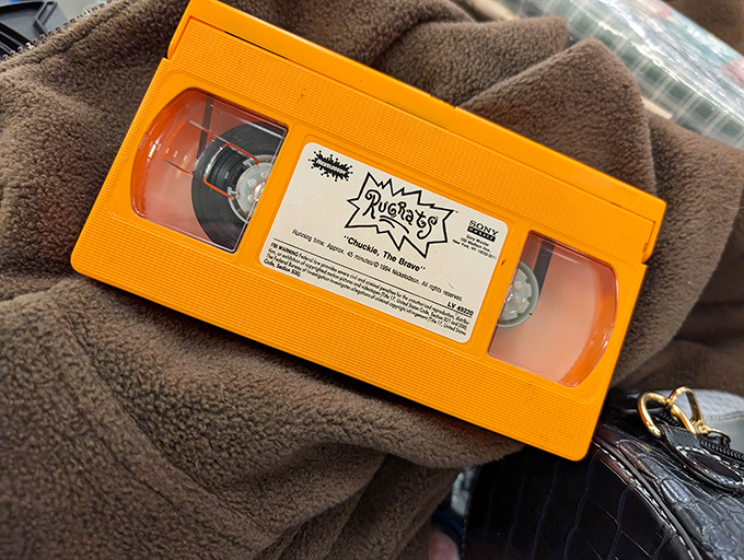 Vintage VHS tapes transport you back to blockbuster nights, when movie marathons ruled weekend entertainment.