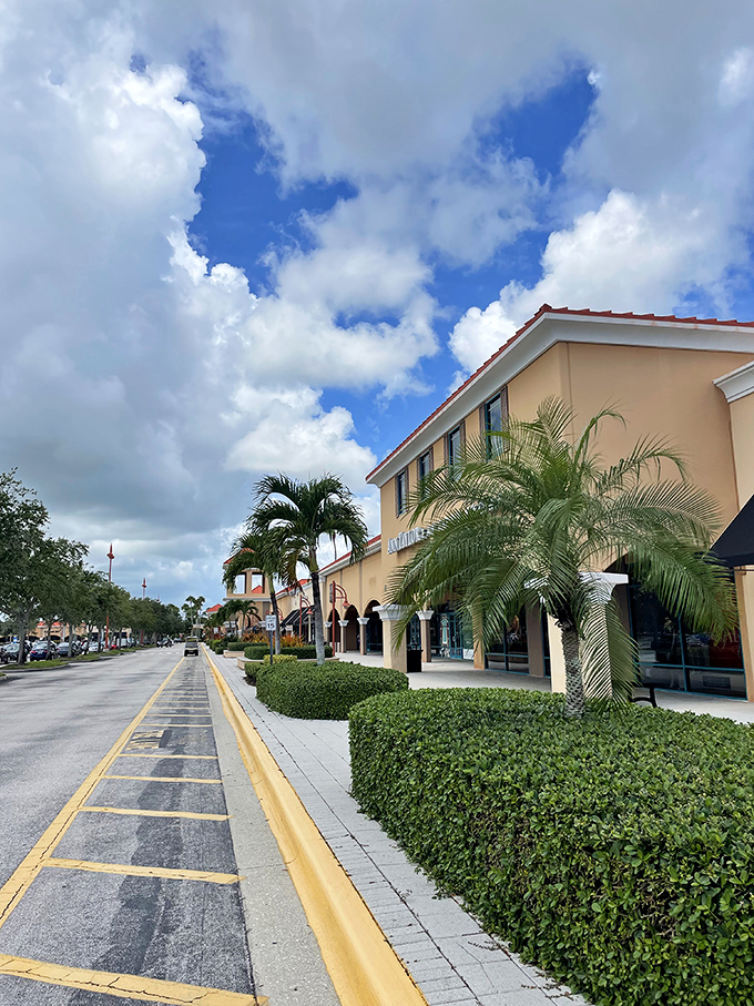 Vero's shopping districts blend Florida sunshine with retail therapy, creating the perfect environment for separating you from your retirement funds.
