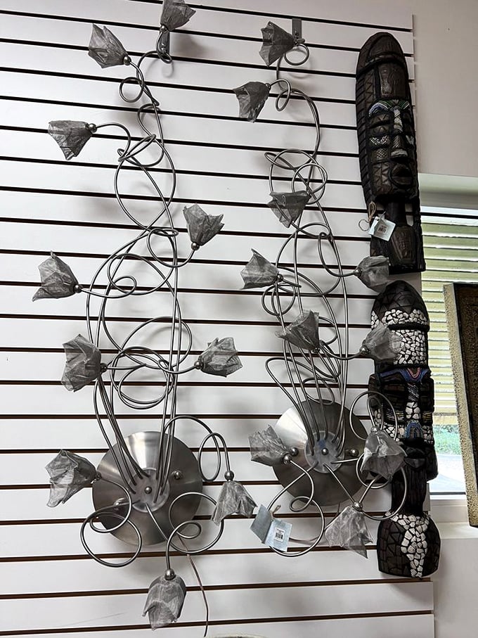 Metal wall art that proves one person's "What on earth is that?" is another's perfect statement piece.