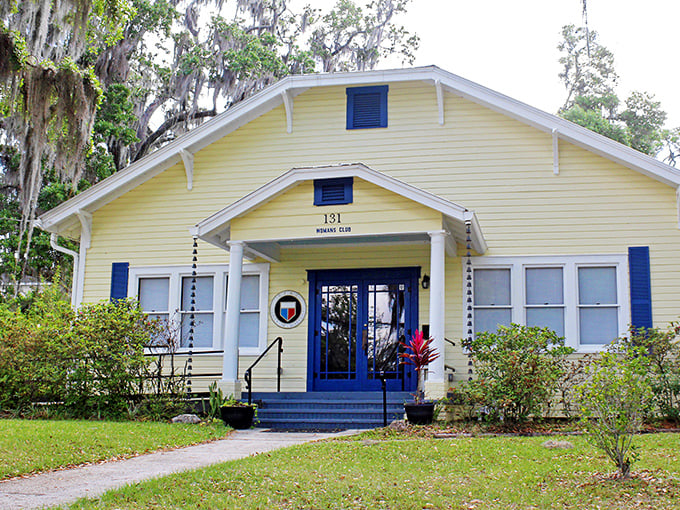 The Woman's Club stands as a cheerful reminder that community connections were the original social network, just with better refreshments and no trolls.