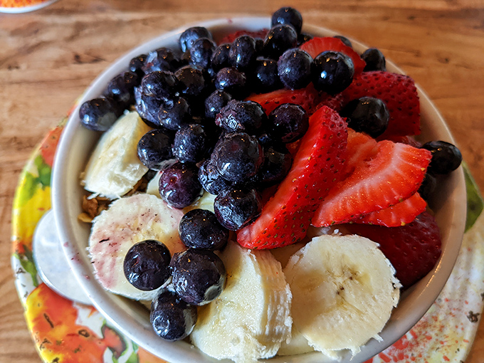 Fresh fruit and yogurt parfait that's both Instagram-worthy and genuinely delicious&mdash;the unicorn of breakfast options for the virtuous morning crowd.