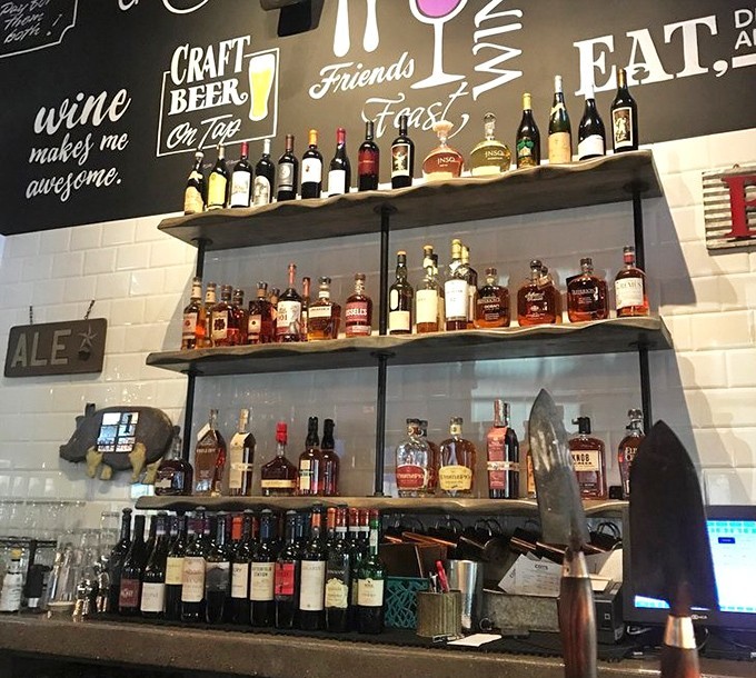 The bar's impressive selection proves that thoughtful libations are as important to the Cozy's experience as what comes from the kitchen.