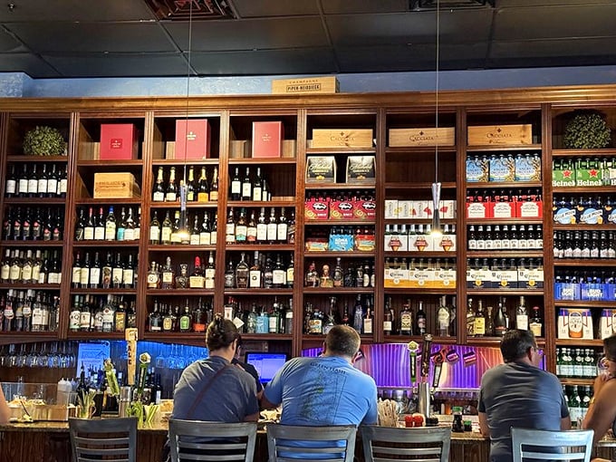 The bar where nobody judges your third order of lobster rolls. These folks understand priorities.
