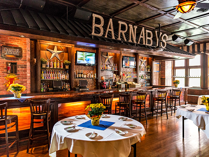 The bar area manages that rare feat of being both elegant and approachable, like a friend who dresses better than you but never makes you feel underdressed.