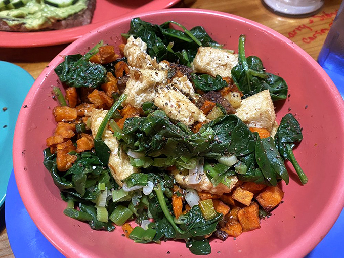 A veggie-forward breakfast bowl that makes eating your greens feel like an indulgence rather than a virtue.