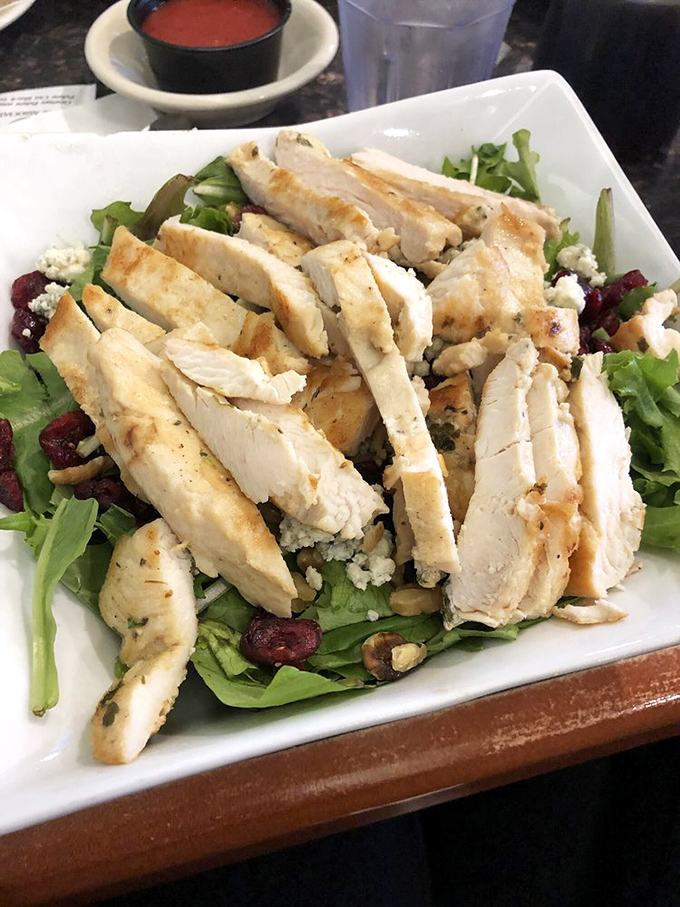 A chicken salad that somehow makes eating healthy feel like you're getting away with something deliciously naughty.