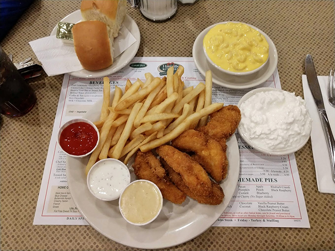 Golden chicken tenders that prove sometimes the simplest pleasures are the most satisfying ones.