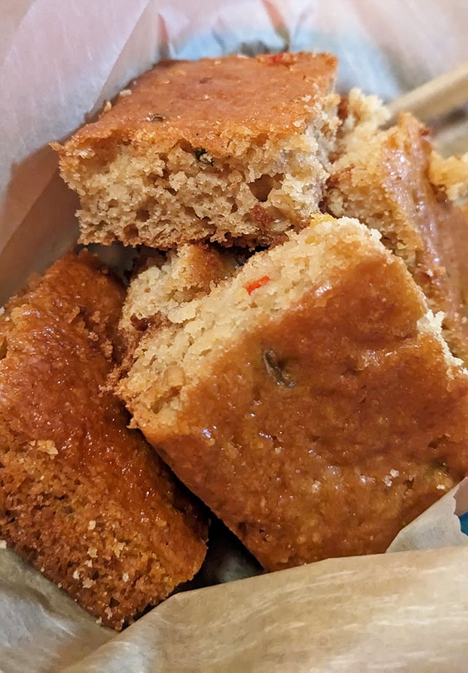 Golden cornbread that crumbles just right&mdash;the kind that makes you wonder if your grandmother snuck into the kitchen when nobody was looking.