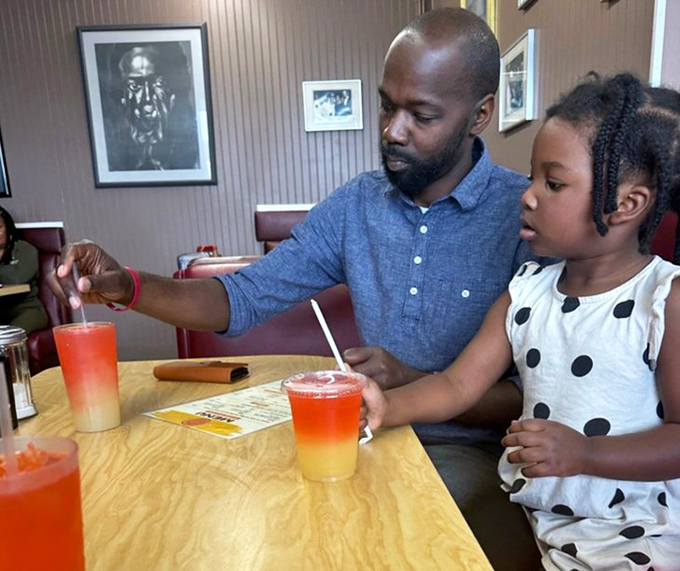 Family moments happen around these tables daily. Some come for the food but return for the feeling of belonging.