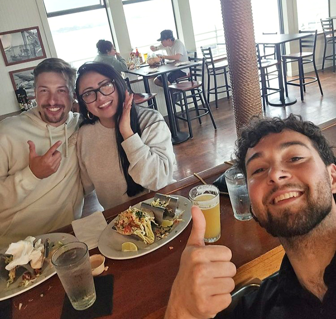 Friends raising glasses to good times &ndash; this is what social media wishes it could capture.