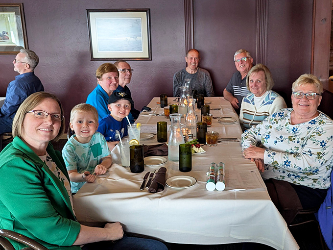 Multi-generational dining at its finest&mdash;where stories flow as freely as the drinks and nobody's checking their phones because real life is happening.