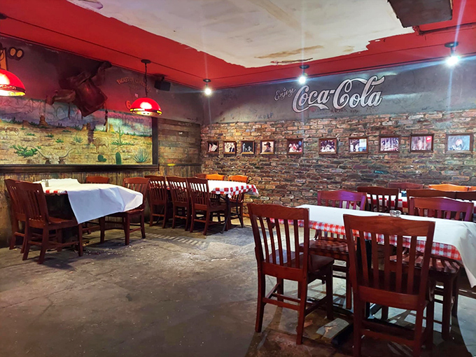 Red-checkered tablecloths and wooden chairs create the perfect backdrop for memories made over meals that stick to your ribs and your heart.