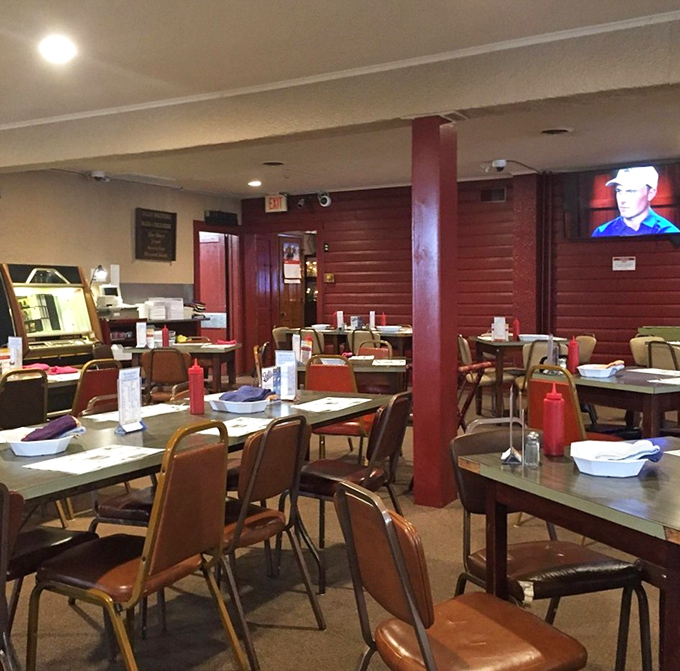 The dining room where strangers become neighbors and neighbors become family, all united by the universal language of "pass the sauce, please."