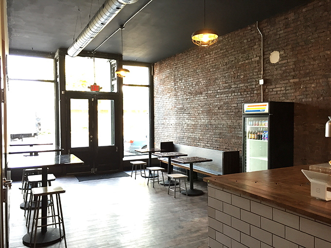 Minimalist design lets the food take center stage. In the sandwich theater of life, this is where the magic happens.