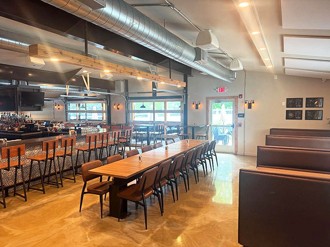 The dining area strikes that elusive balance between "nice enough for a special occasion" and "comfortable enough to linger over dessert and coffee."