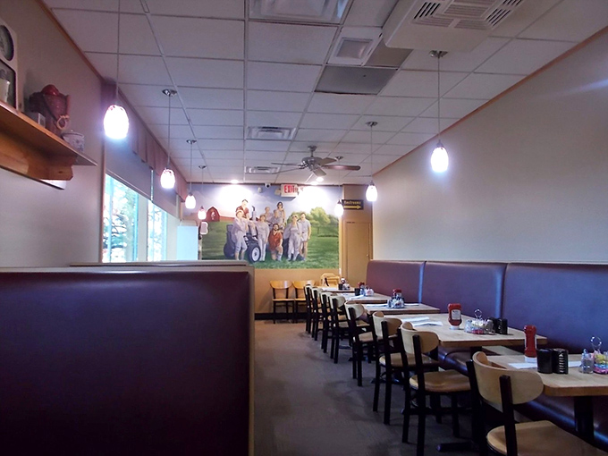 The dining area hums with the symphony of forks against plates and the occasional "You've got to try this!" from neighboring tables.