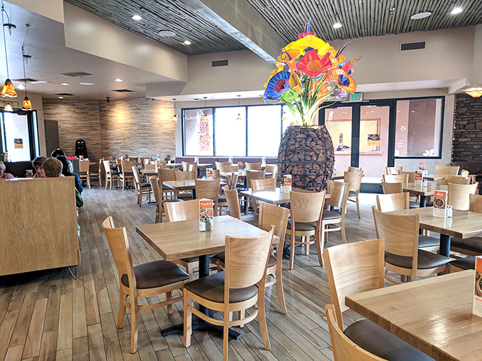 The dining room where time stands still, conversations flow, and nobody's checking their phone because the food demands your complete, undivided attention.